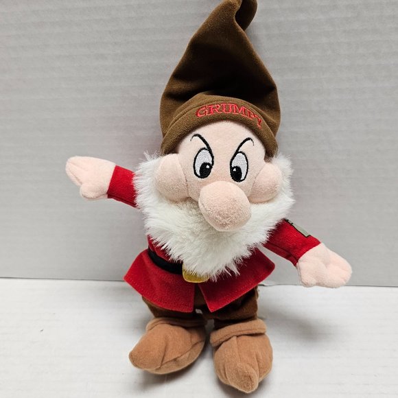 Disney | Toys | Walt Disney Snowwhite The 7 Dwarfs Grumpy Plush Soft ...